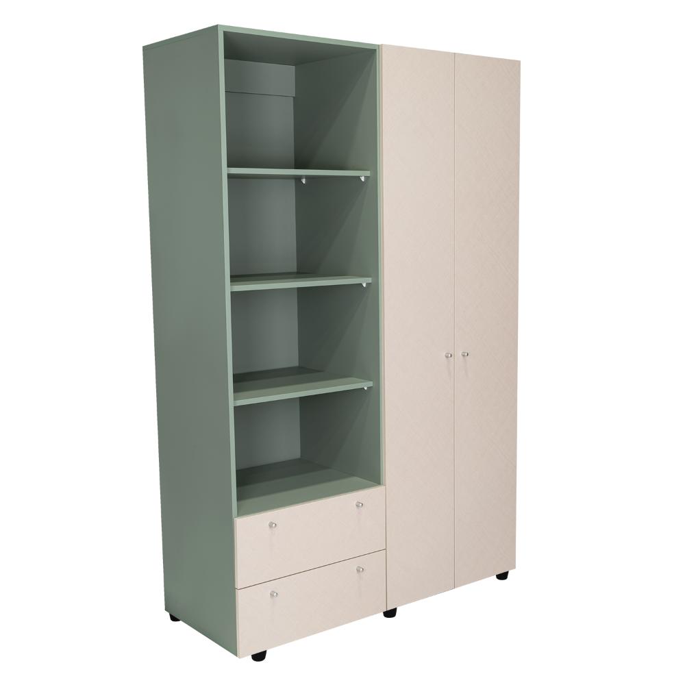 CLOSET MOKAT, AGAVE Y TOQUILLA, CON DOS PUERTAS ABATIBLES – Almacenes ...
