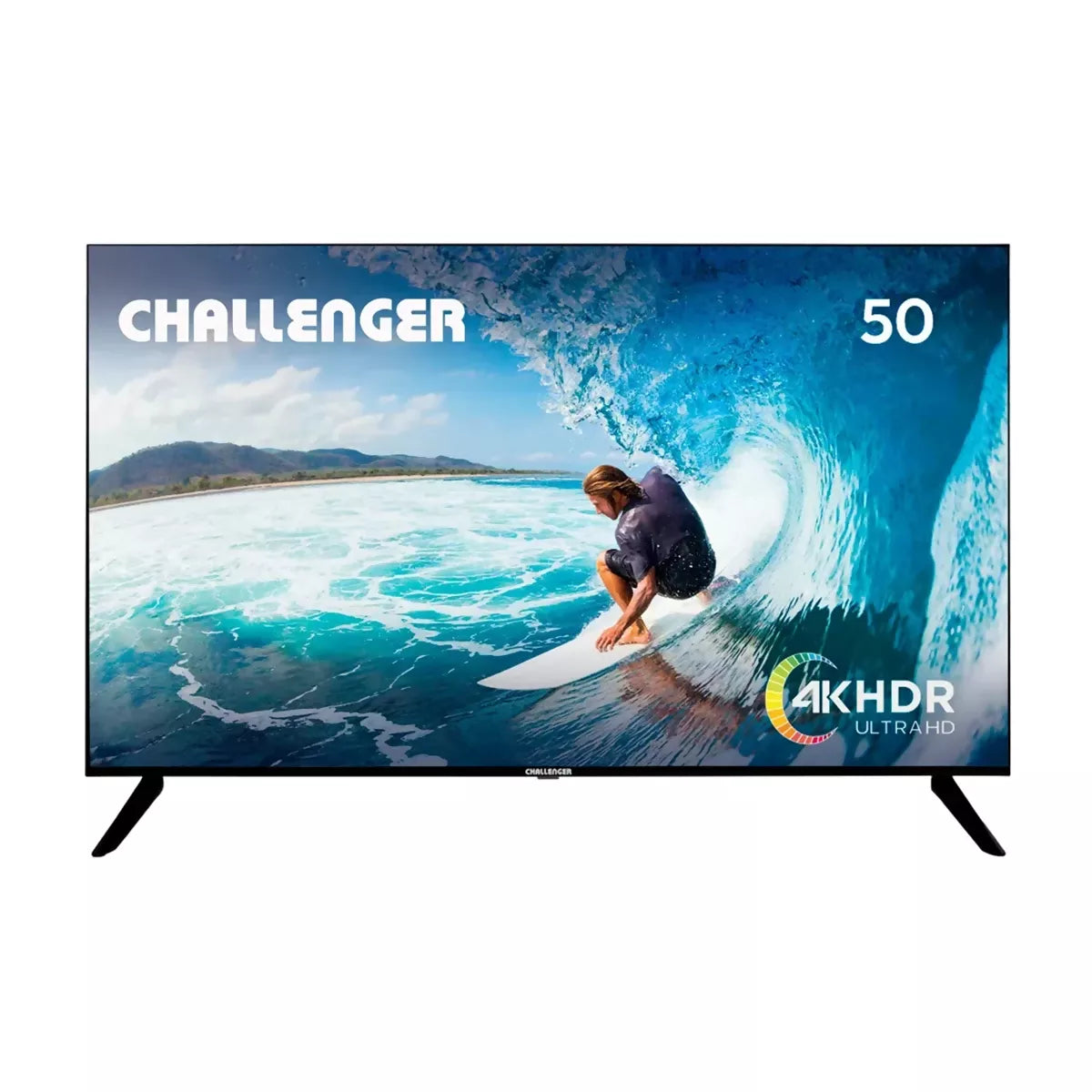 CHALLENGER TV 50" UHD 50KG85 BT GOOGLE T2 – Almacenes Flamingo